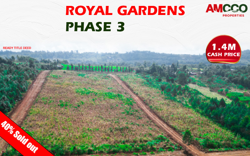 Affordable Plots Of Land For Sale Near Nairobi Kenya. Prime Plots For ...
