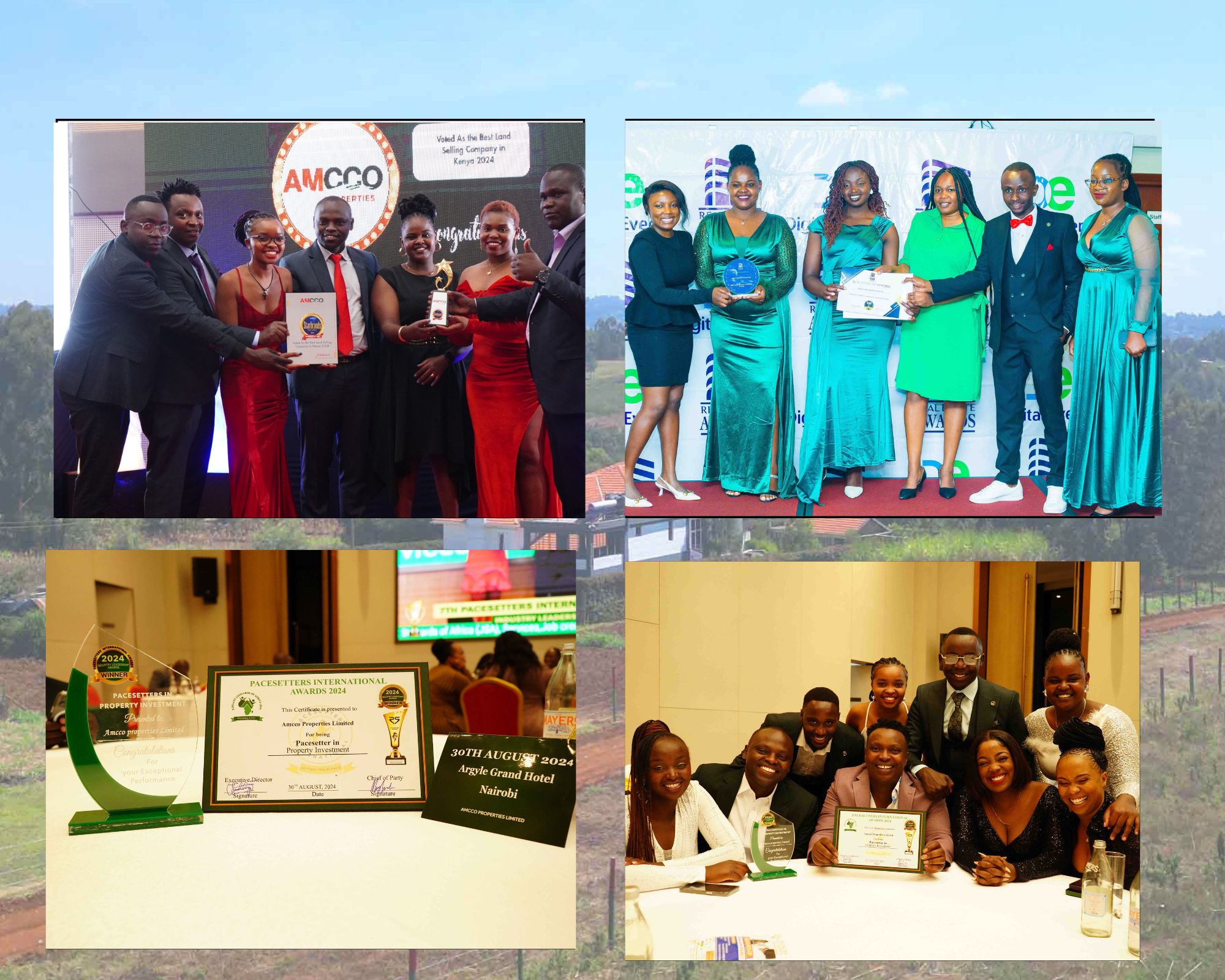 List Of Awards Won By Amcco In 2024 - Amcco Properties Limited