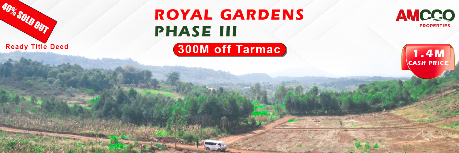 Affordable Plots Of Land For Sale Near Nairobi Kenya. Prime Plots For ...