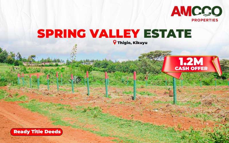 Amcco Plots In Kamangu, Kikuyu. - Amcco Properties Limited