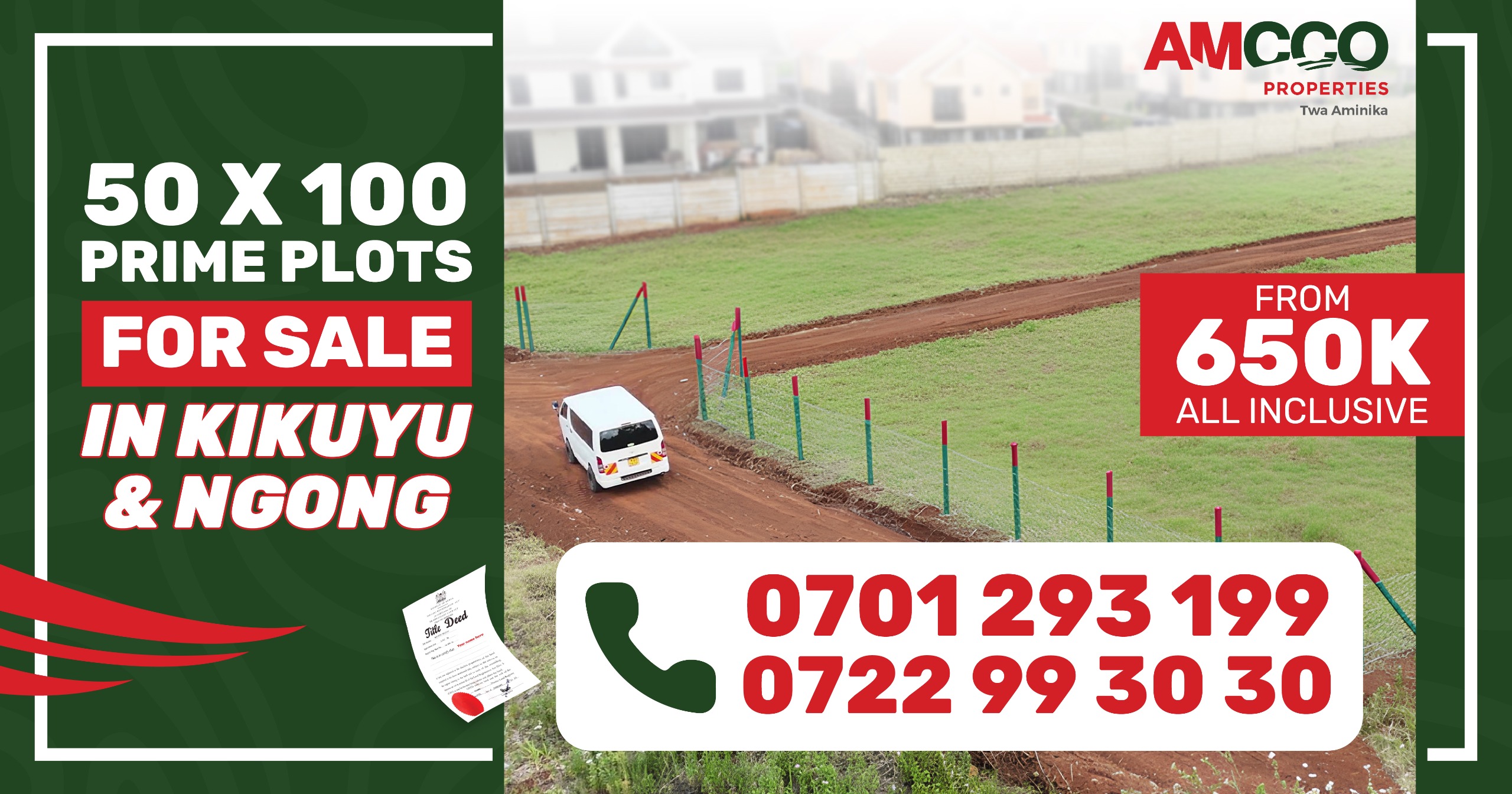 Title Deed Not Enough? Land Planning Approvals In Kenya 2026 - Amcco ...